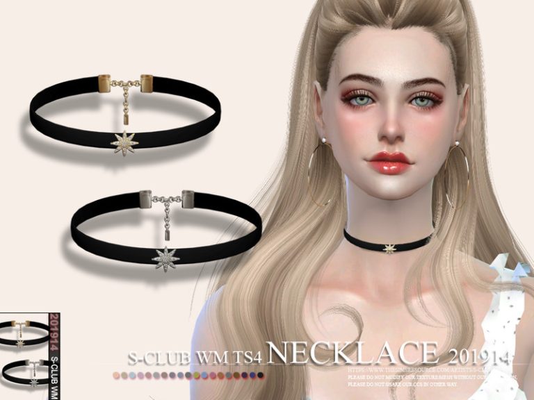 S-Club ts4 WM Necklace 201914 - The Sims 4 Catalog