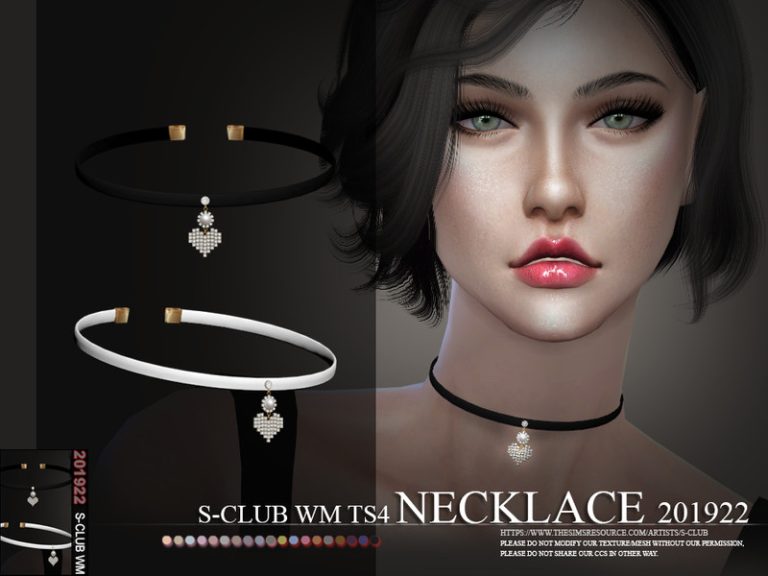 S-Club ts4 WM Necklace 201922 - The Sims 4 Catalog