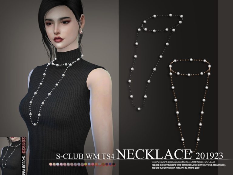 S-Club ts4 WM Necklace 201923 - The Sims 4 Catalog