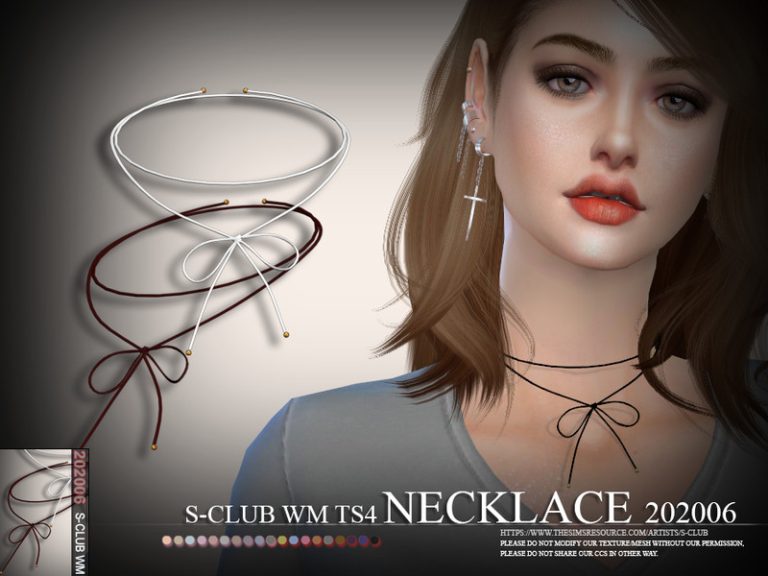 S-Club ts4 WM Necklace 202006 - The Sims 4 Catalog