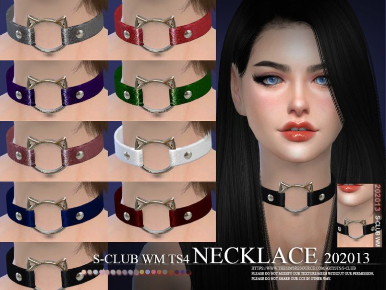 S-Club ts4 WM Necklace 202013 - The Sims 4 Catalog