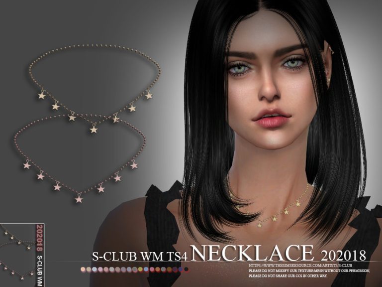 S-Club ts4 WM Necklace 202018 - The Sims 4 Catalog