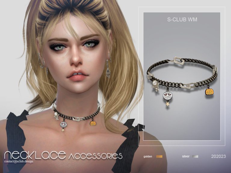 S-Club ts4 WM Necklace 202023 - The Sims 4 Catalog