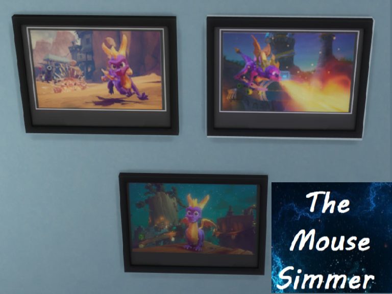 Spyro Painting_02 - The Sims 4 Catalog