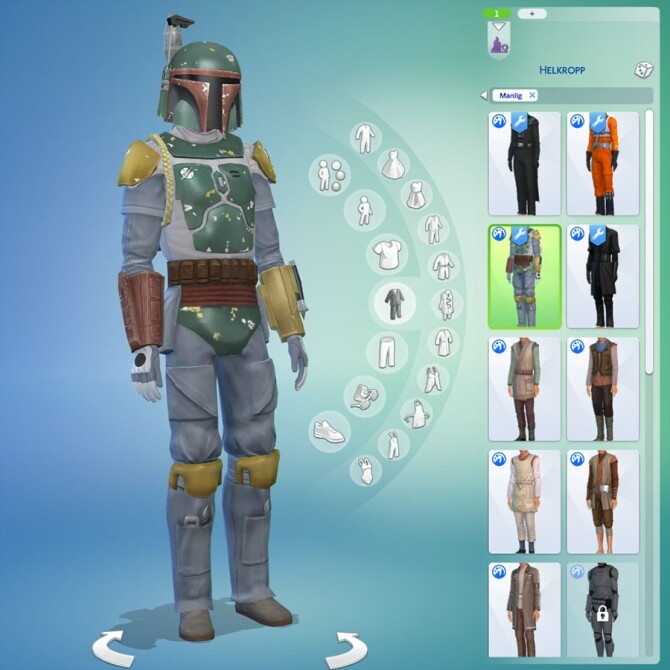Star Wars costumes enabled for GP09 and Batuu by letrax - The Sims 4 ...