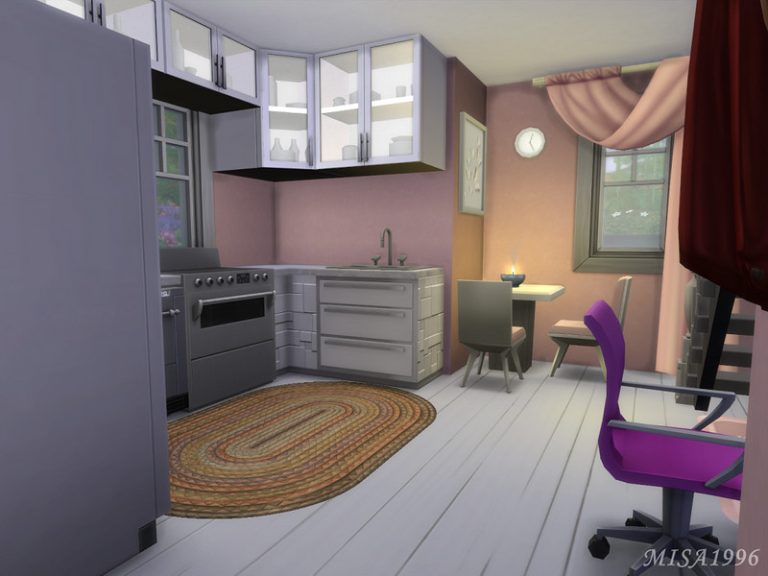 Tiny pink house - The Sims 4 Catalog