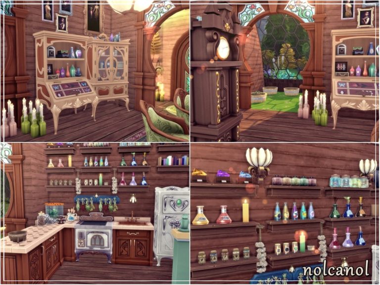 Tree trunk house - The Sims 4 Catalog
