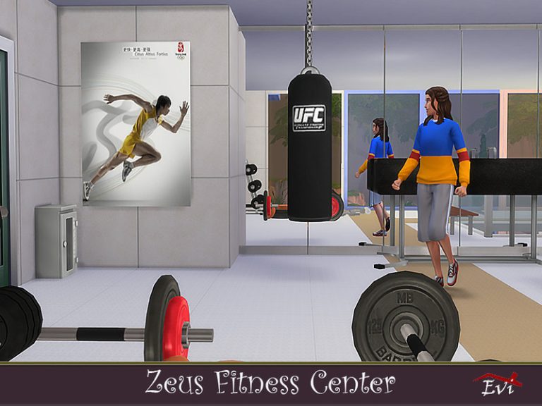 Zeus Fitness Center - The Sims 4 Catalog