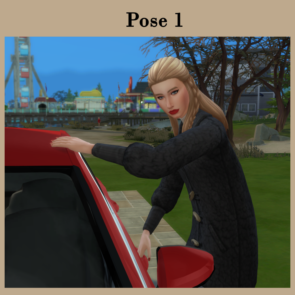 [Calaxy] Car Poses (Audi A6) - The Sims 4 Catalog