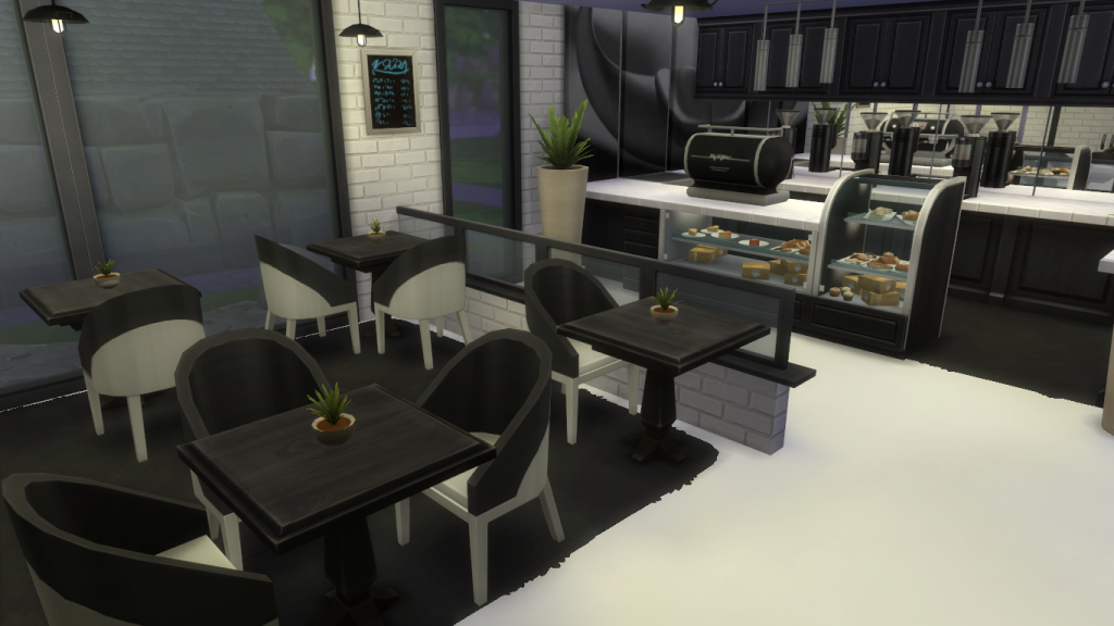 Modern cafe - The Sims 4 Catalog