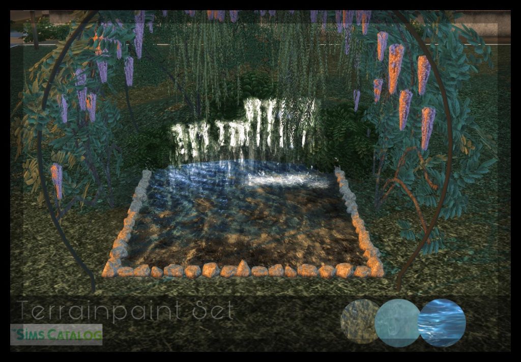 Water-Terrain | 3 Swatches - The Sims 4 Catalog