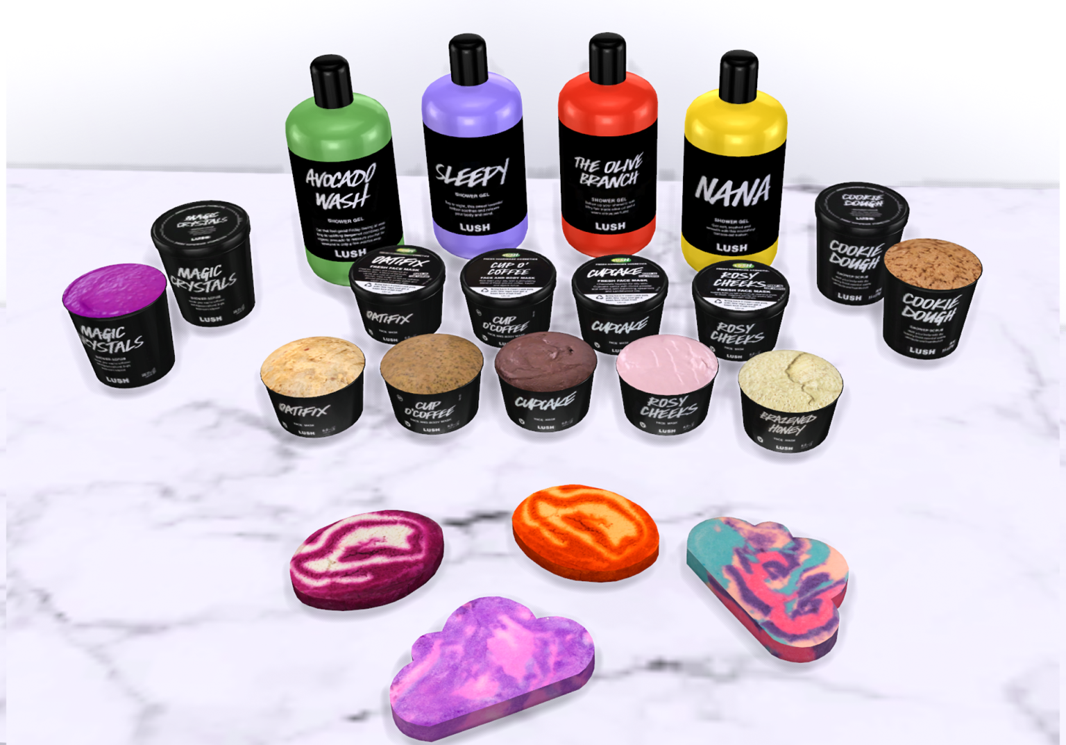 Lush Clutter Set - The Sims 4 Catalog