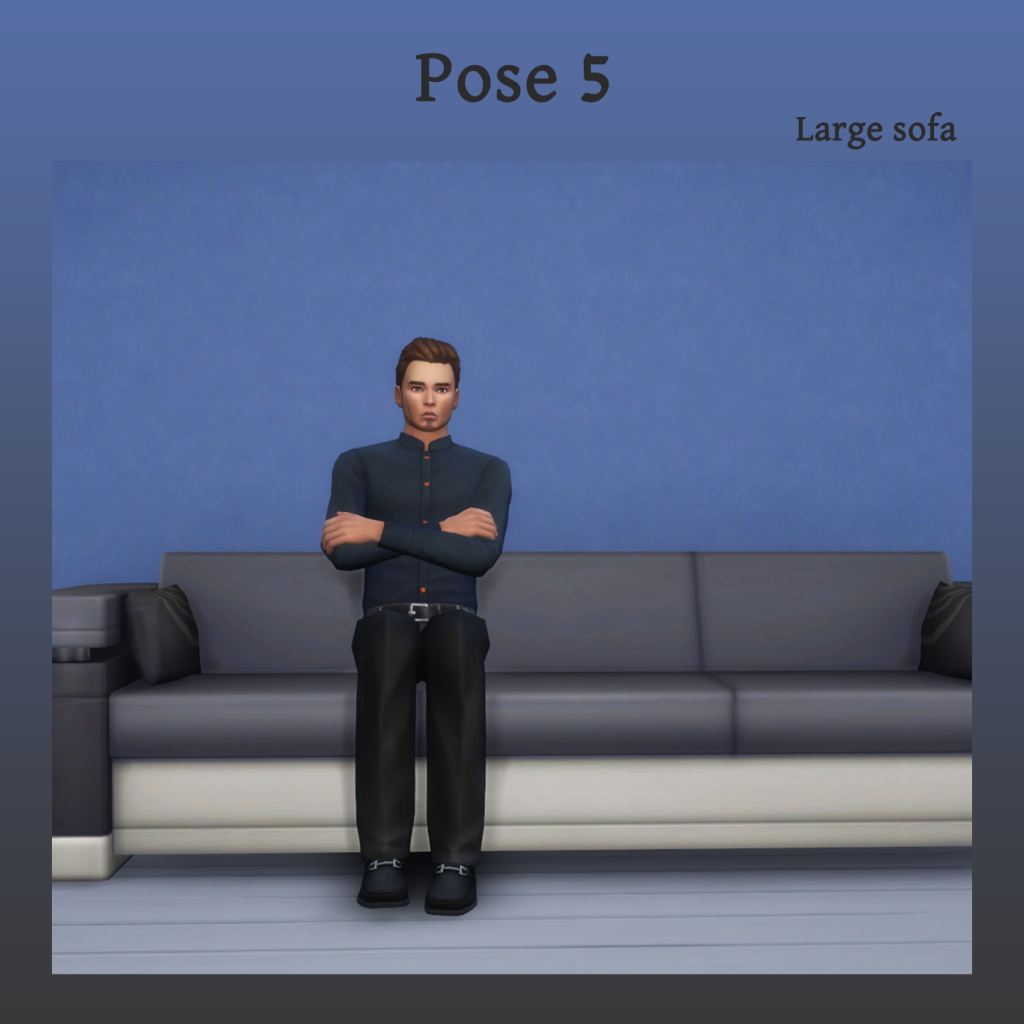 Sofa Pose Pack #3 - The Sims 4 Catalog