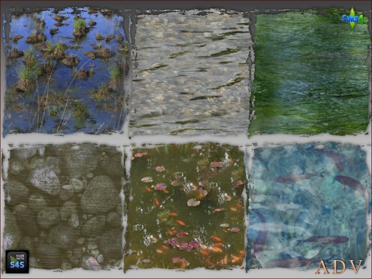Pool And Pond Water - The Sims 4 Catalog