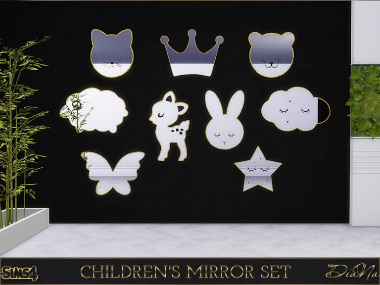 Children's mirror set - The Sims 4 Catalog