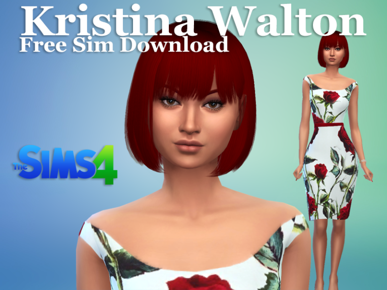 Kristina Walton Free Sim Download - The Sims 4 Catalog