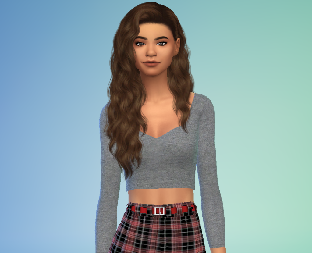 Zendaya CAS - The Sims 4 Catalog