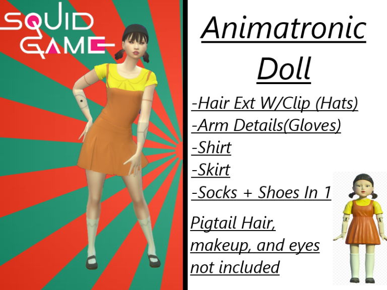 Squid Game Outfit Collection - The Sims 4 Catalog