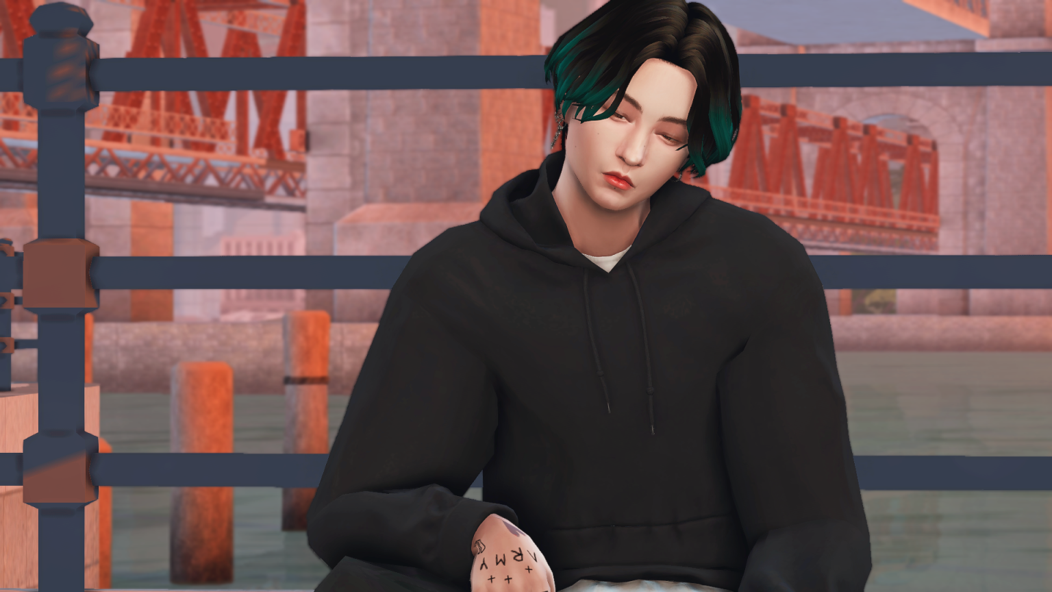 Kookie hair [BTS Jungkook] - The Sims 4 Catalog