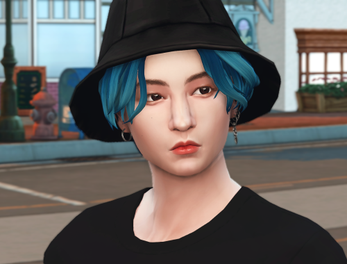 Kookie hair [BTS Jungkook] - The Sims 4 Catalog