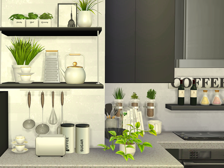 Alba Kitchen - CC - The Sims 4 Catalog