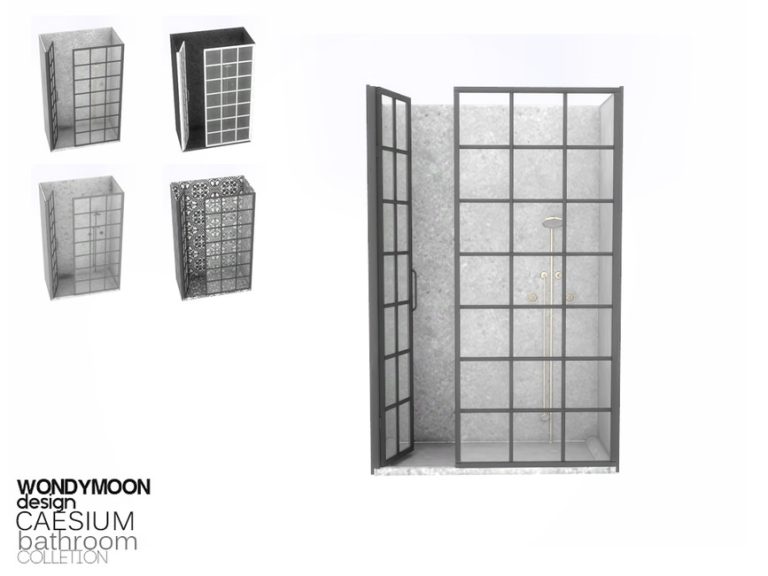 Caesium Shower - The Sims 4 Catalog