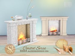 Coastal Dining fireplace - The Sims 4 Catalog