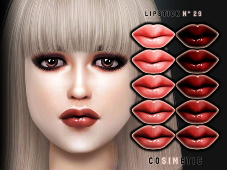 COSIMETIC Lipstick N29 - The Sims 4 Catalog