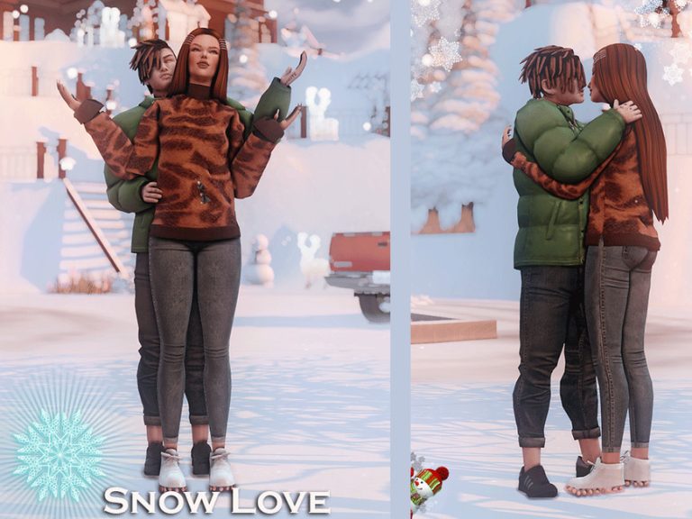 Couquetts Snow Love - The Sims 4 Catalog