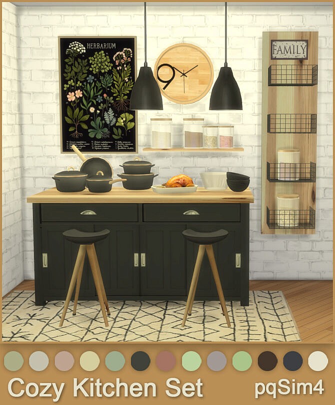 Cozy Kitchen Set - The Sims 4 Catalog