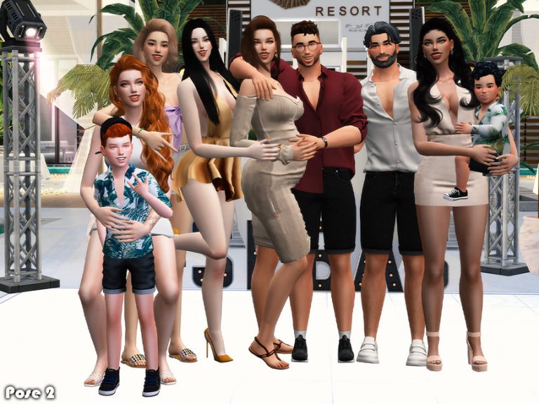 Crazy party (Pose Pack) - The Sims 4 Catalog