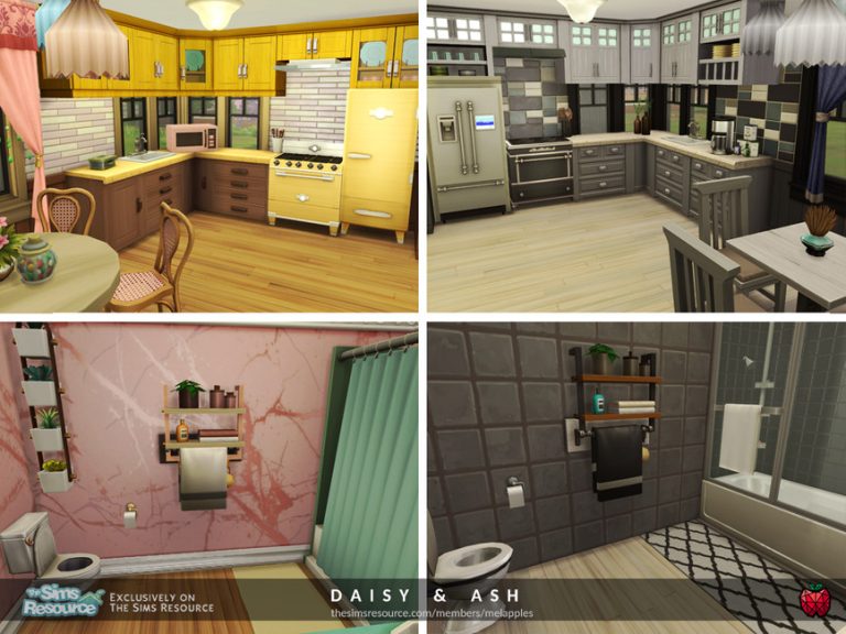 Daisy and Ash - The Sims 4 Catalog