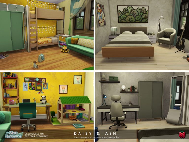 Daisy and Ash - The Sims 4 Catalog