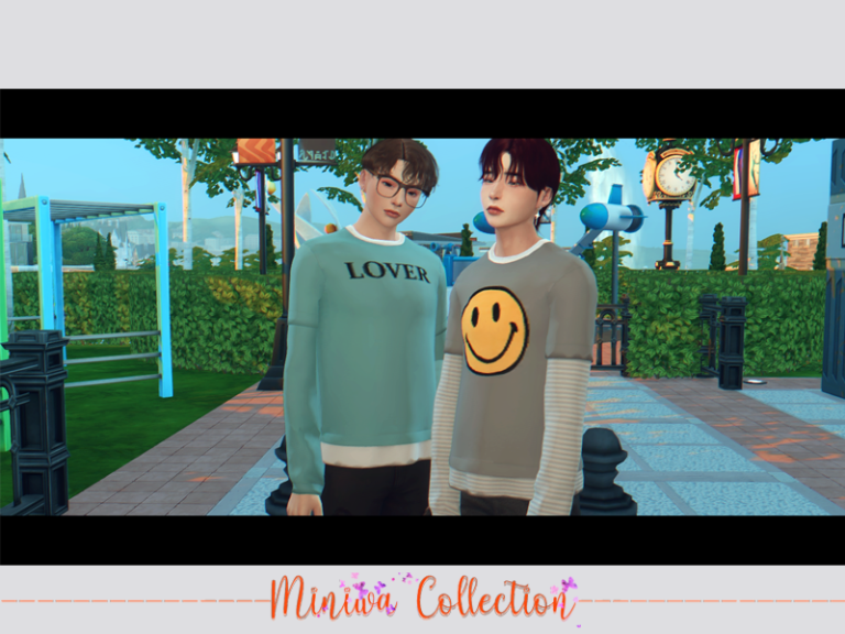 TXT ETERNNALY COLLECTION (SHIRT) - The Sims 4 Catalog