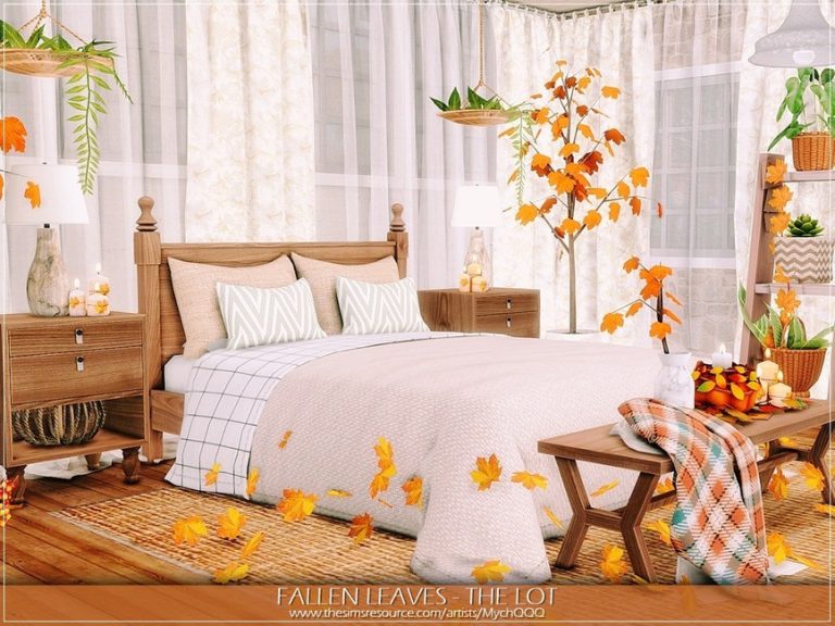 Fallen Leaves – The Lot - The Sims 4 Catalog
