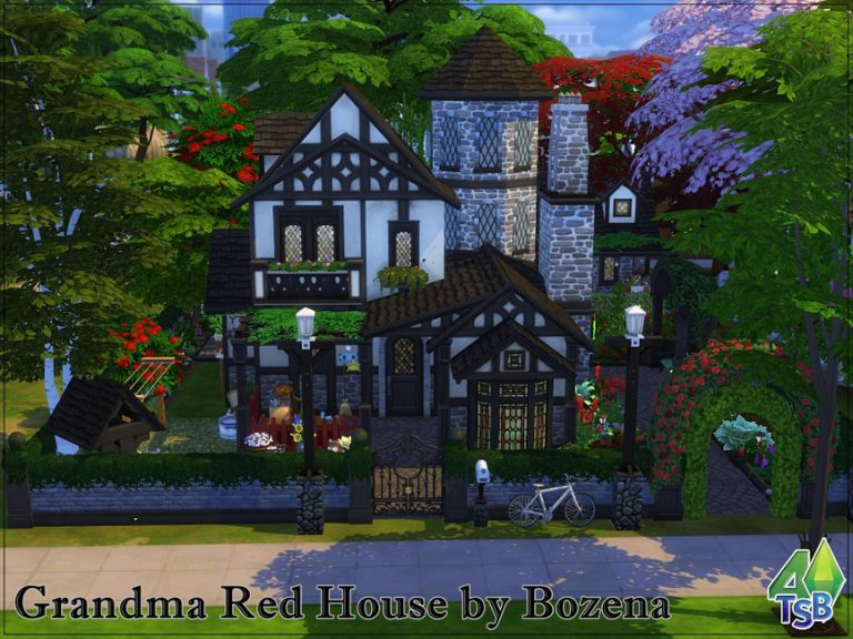 Grandma Red House - The Sims 4 Catalog