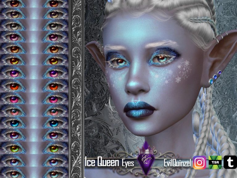 Ice Queen Eyes - The Sims 4 Catalog