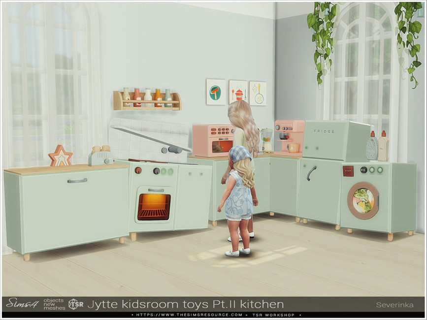 Jytte kidsroom toys Pt.II kitchen - The Sims 4 Catalog