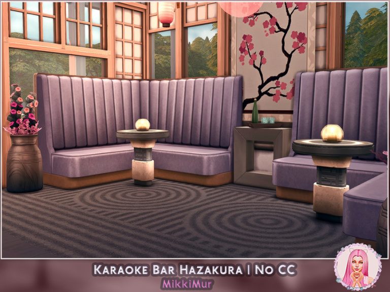 Karaoke Bar Hazakura - The Sims 4 Catalog