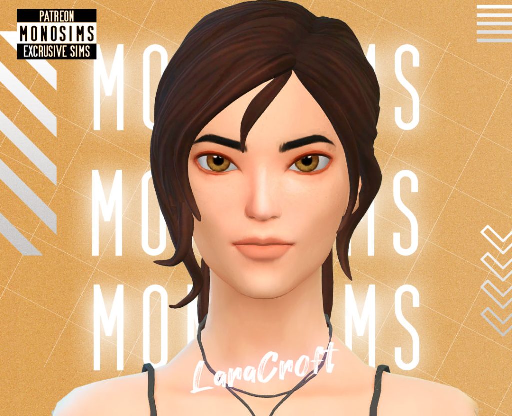 LaraCroft (FORTNITE STYLE) - The Sims 4 Catalog
