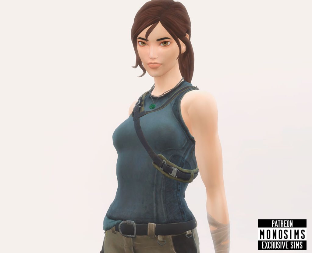 LaraCroft (FORTNITE STYLE) - The Sims 4 Catalog