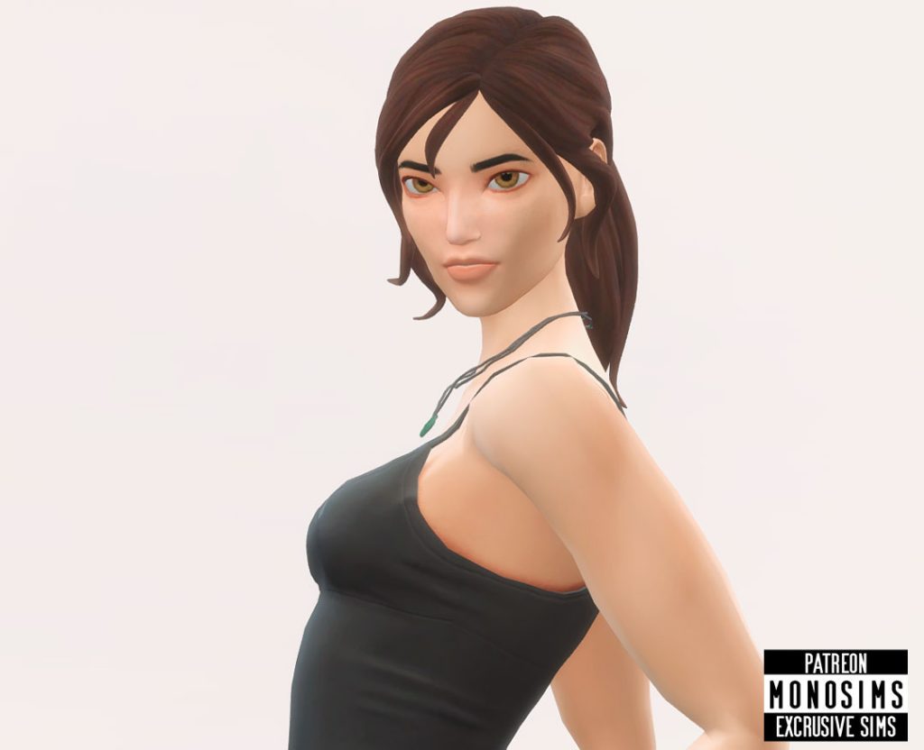 LaraCroft (FORTNITE STYLE) - The Sims 4 Catalog
