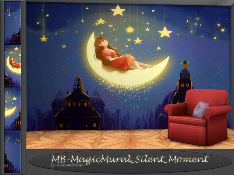 MB-MagicMural_Silent_Moment - The Sims 4 Catalog