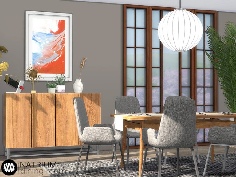 Natrium Dining Room - The Sims 4 Catalog