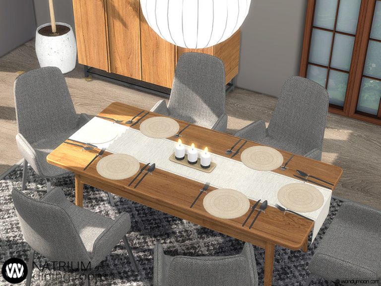 Natrium Dining Room - The Sims 4 Catalog