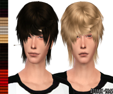 Jakec Hair14 Carl TS4 Conversion Edit retexture - The Sims 4 Catalog