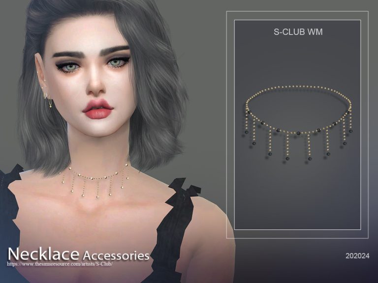 S-Club ts4 WM Necklace 202024 - The Sims 4 Catalog