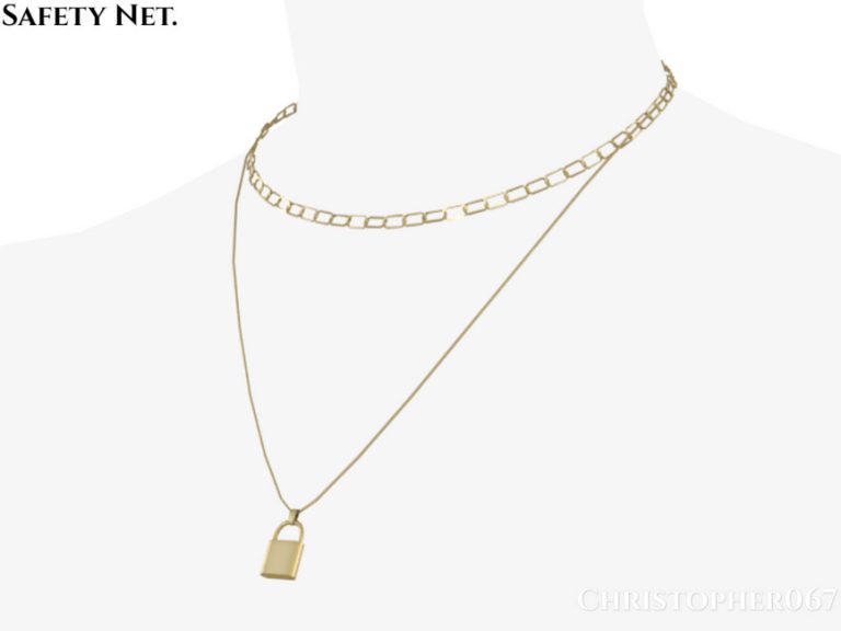 Safety Net Necklace / Christopher067 - The Sims 4 Catalog