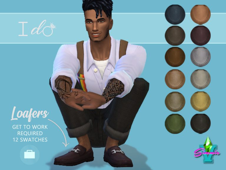 SimmieV I Do Loafers - The Sims 4 Catalog