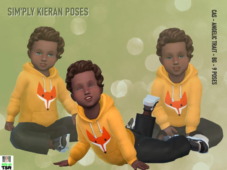 Sim'ply Kieran Poses - The Sims 4 Catalog